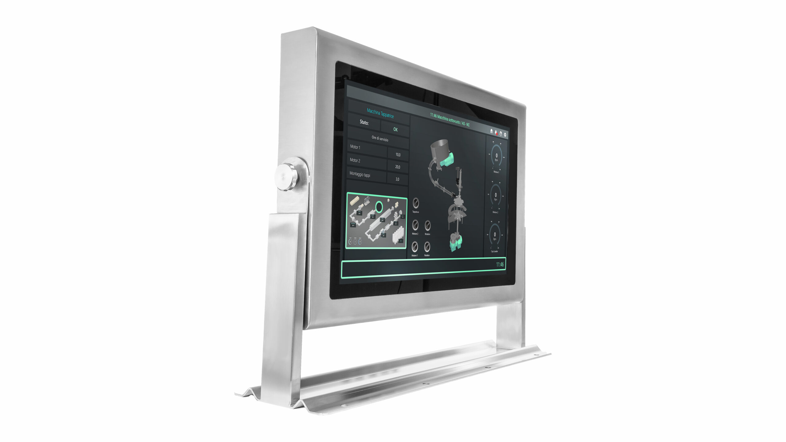 13.3 « Ligne industrielle PC Taurus – Iris-Display